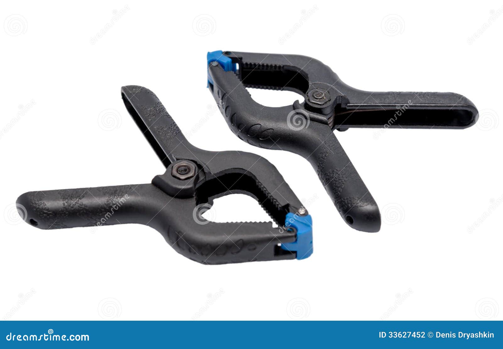 Plastic klem stock foto. Image of zwart, grillen, apparaat - 33627452