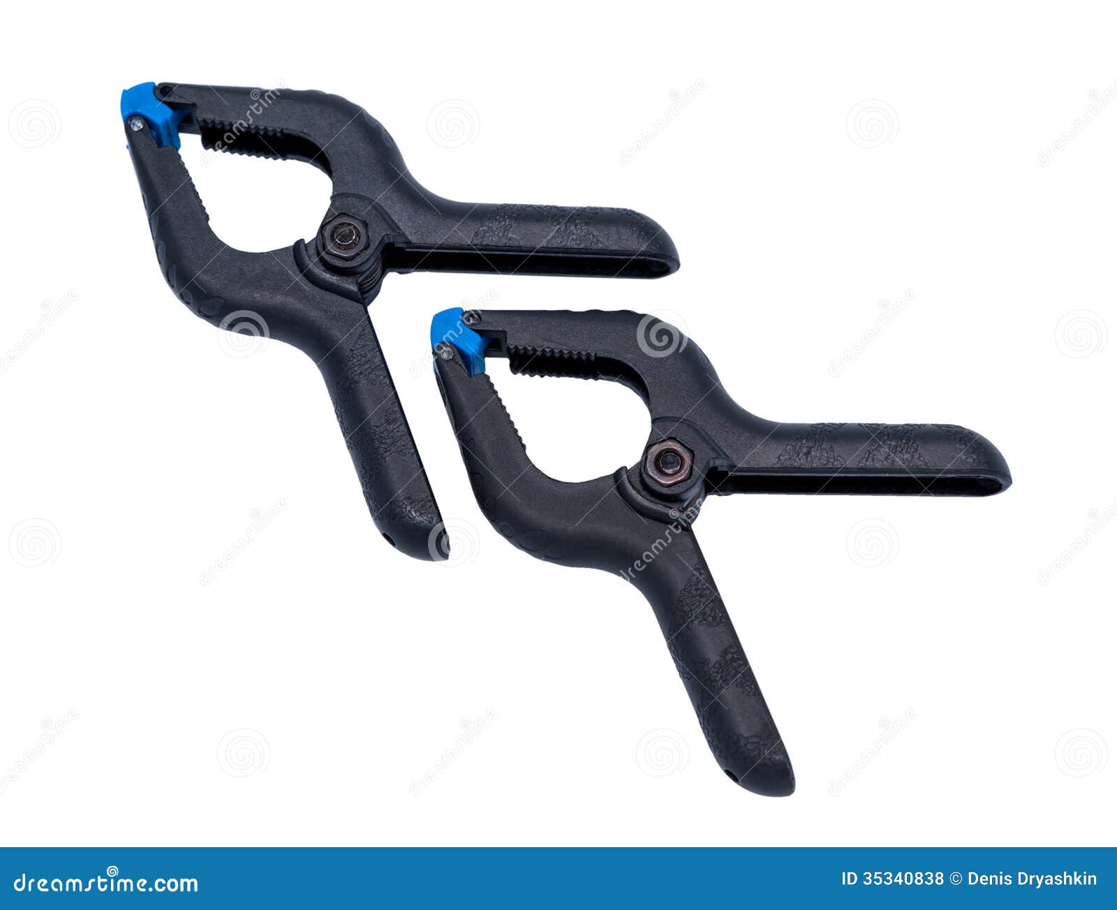 Plastic klem stock foto. Image of kaak, beeld, vastmaken - 35340838