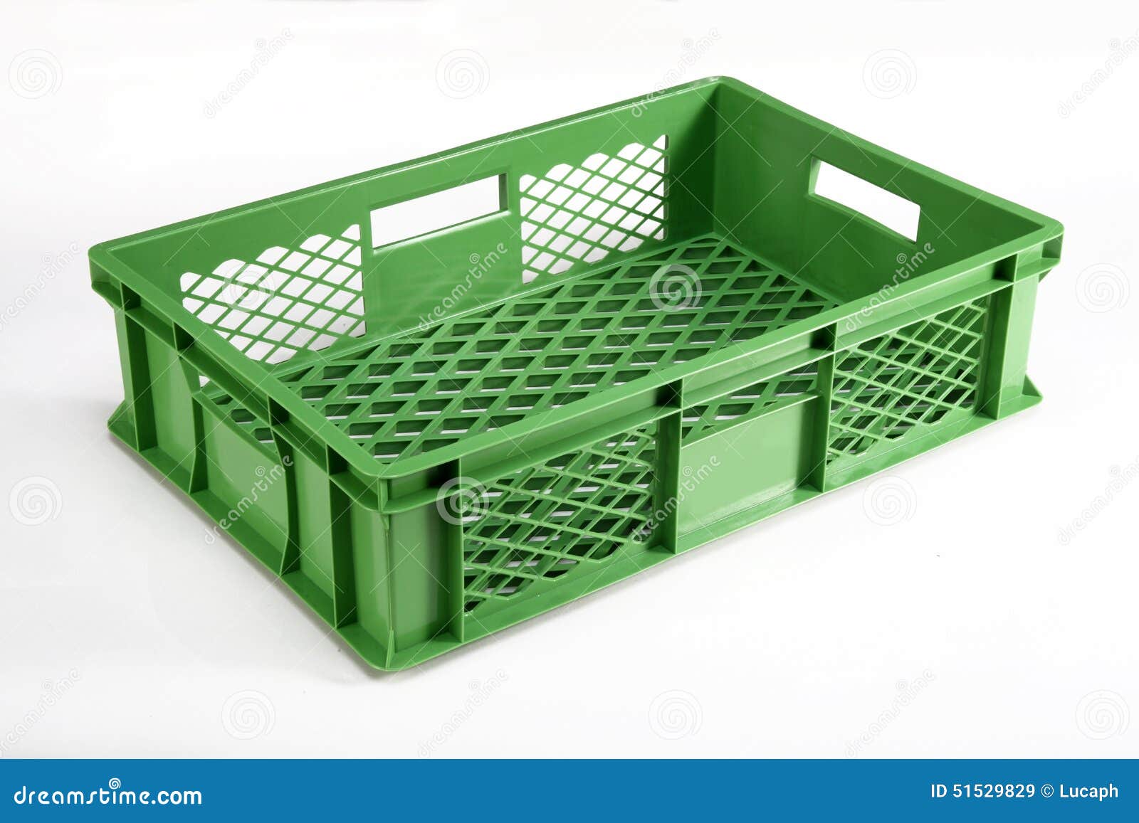 Plastic krat stock afbeelding. Image of brood, voedsel - 51529829