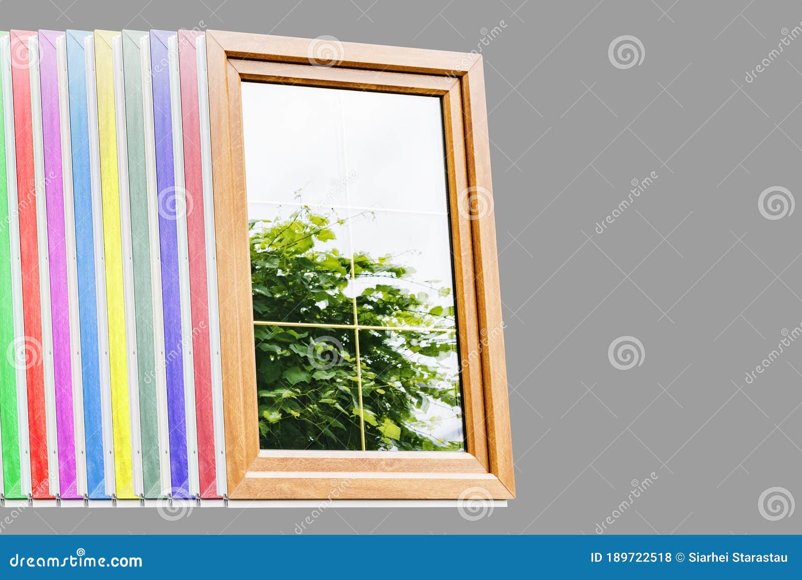 Plastic Laminated Windows With Partitions In Double-glazed Windows ...