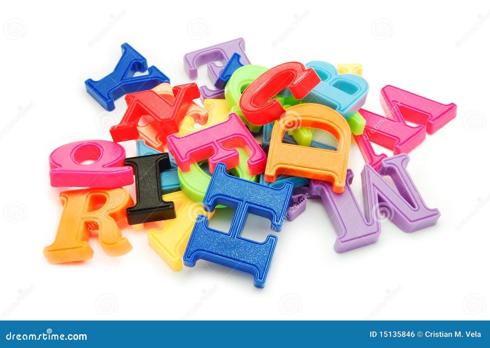 Plastic letters stock photo. Image of teach, education - 15135846