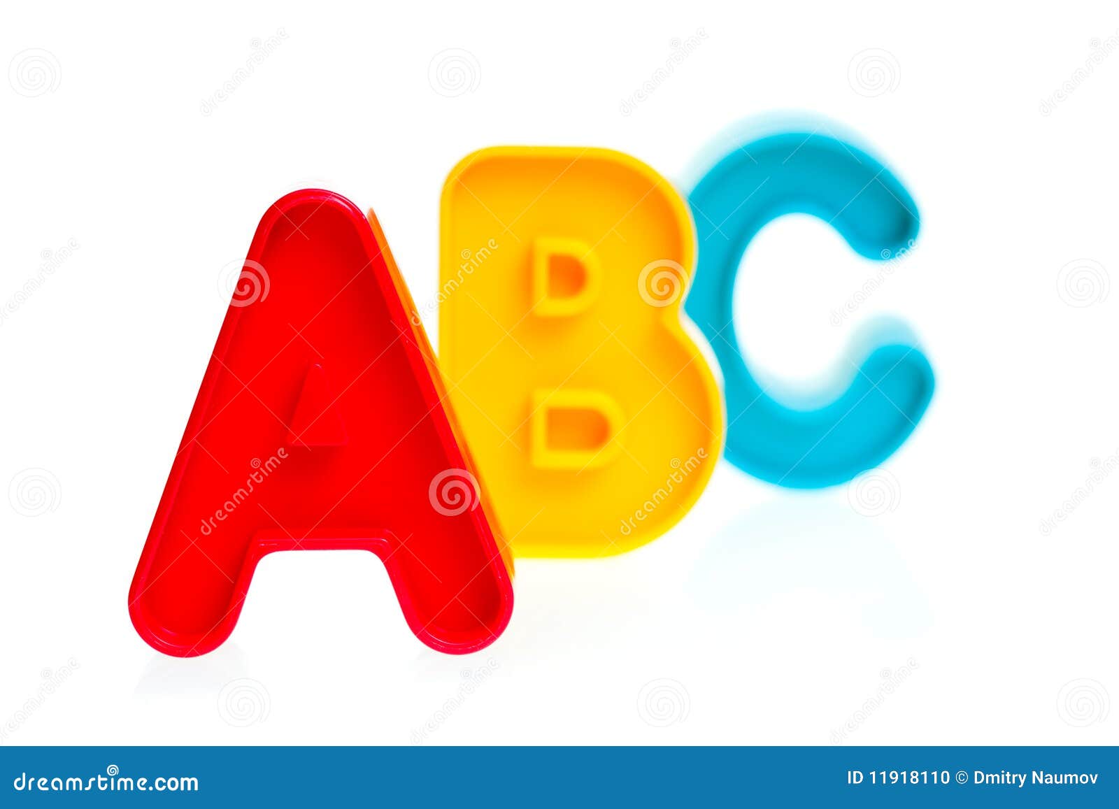 Plastic letters ABC stock photo. Image of multi, learn - 11918110