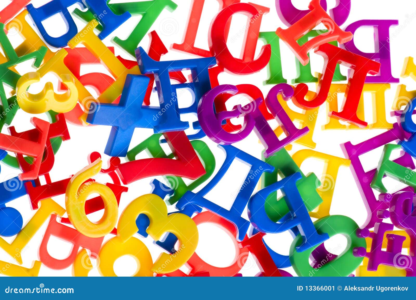 Plastic Letters Royalty-Free Stock Image | CartoonDealer.com #15106384