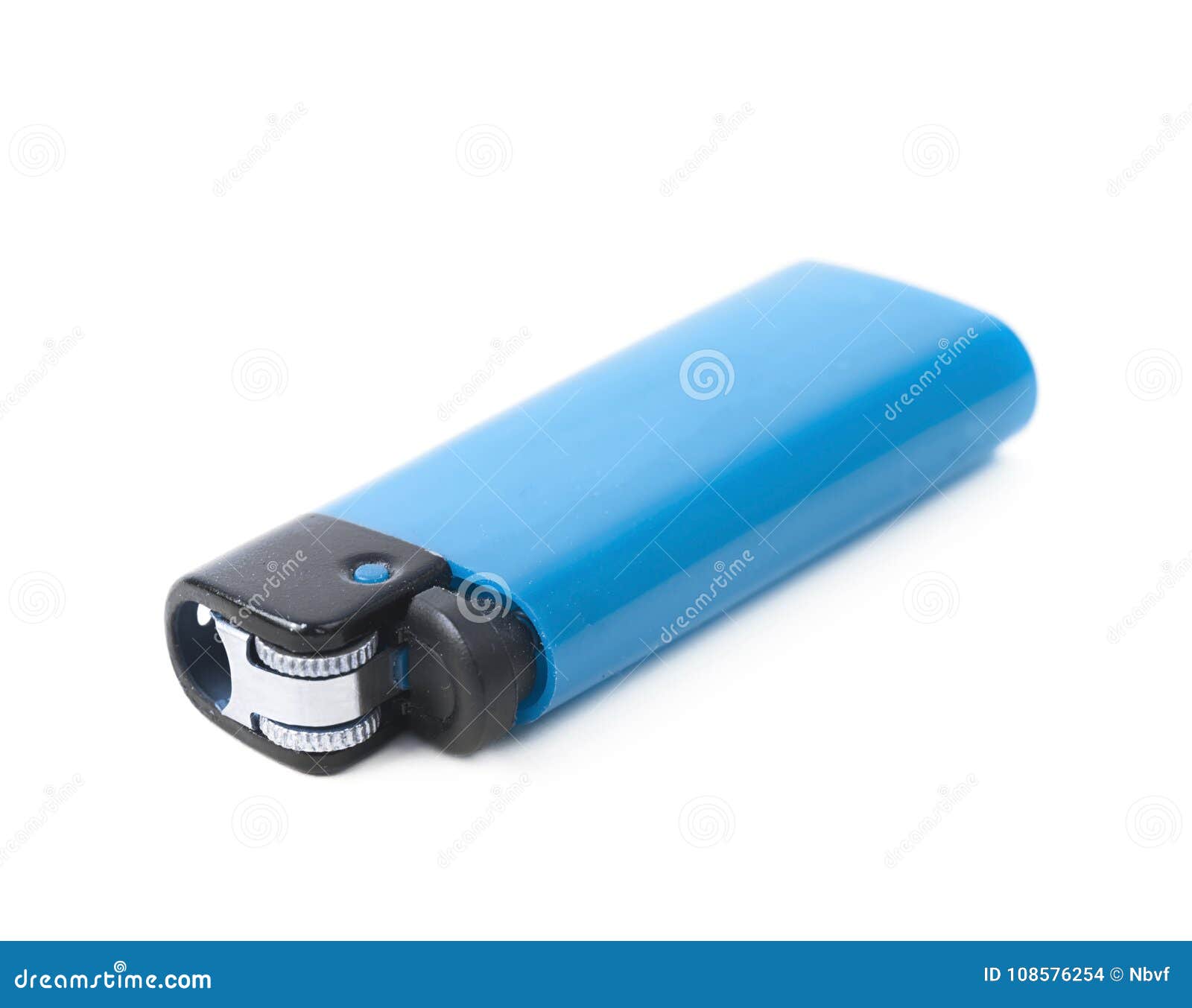 Plastic lighter isolated stock photo. Image of ignite - 108576254