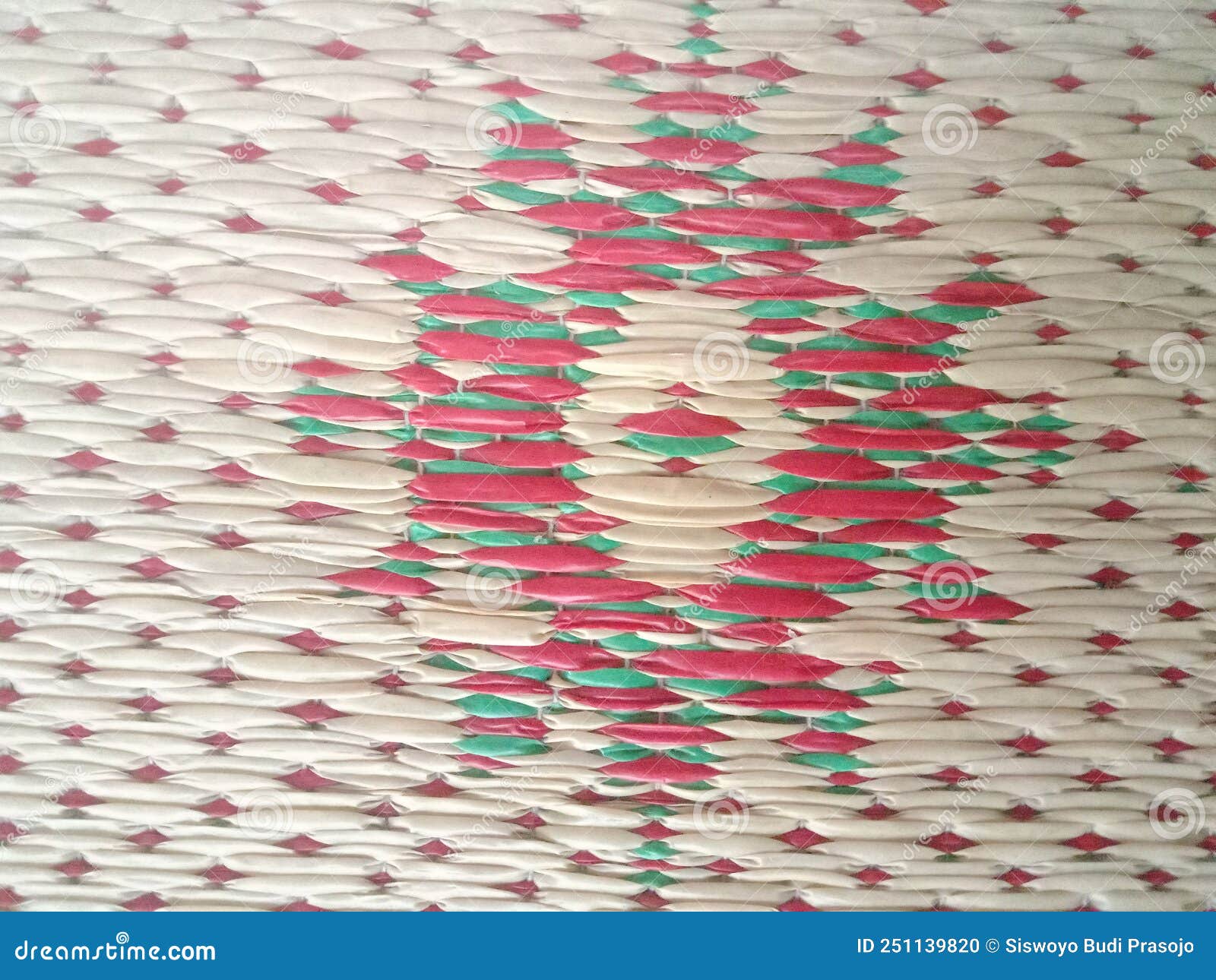 Plastic Mat Patterns and Textures Stock Photo - Image of flower ...