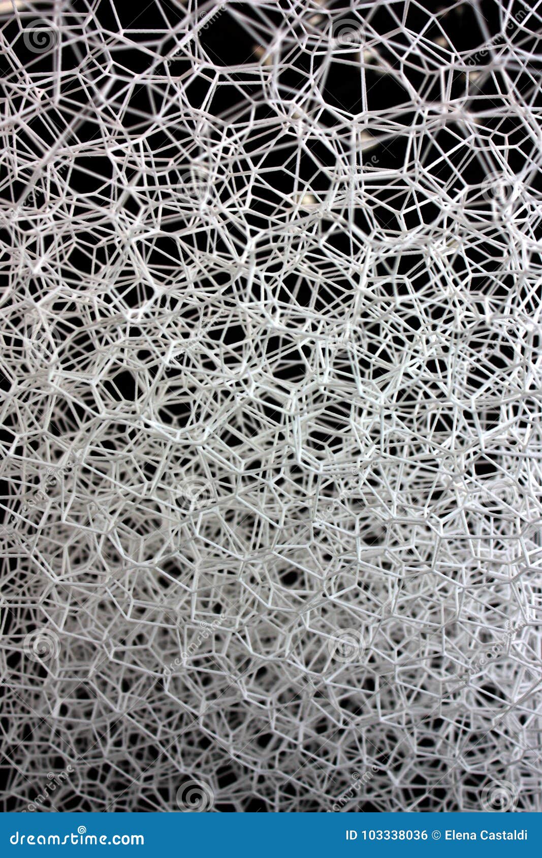 Plastic Material in Abstract Form Stock Photo - Image of abstract ...