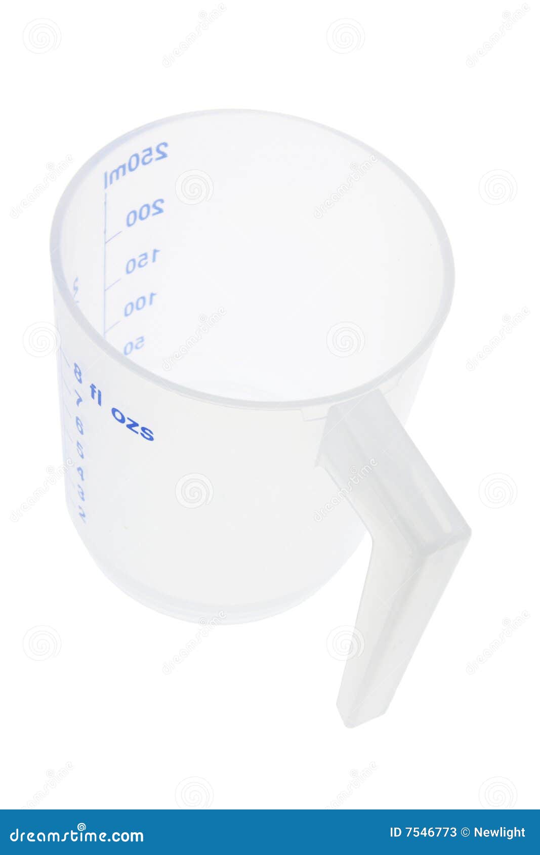 Plastic Measuring Cup stock image. Image of background - 7546773