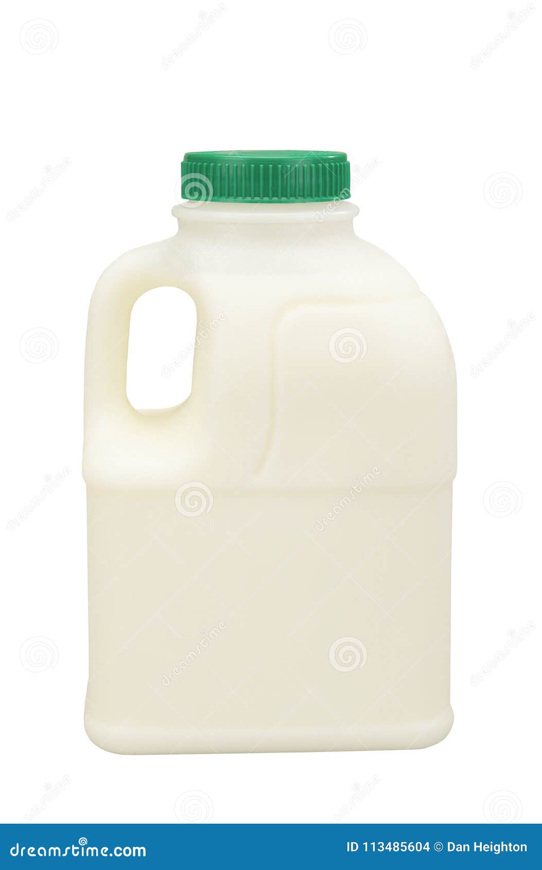 Plastic Melkfles Op Witte Achtergrond Stock Foto - Image of half ...