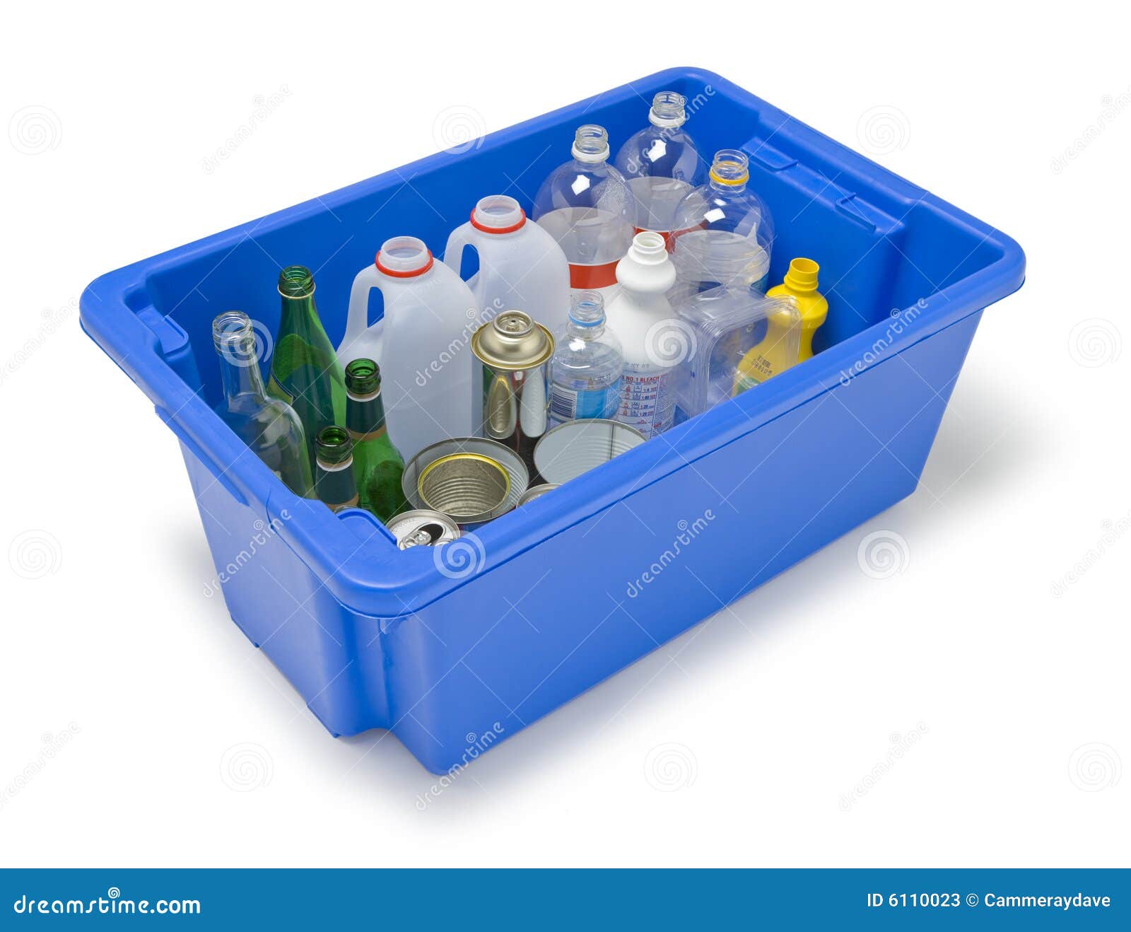 Plastic Metal Glass Recycling Stock Image - Image of crate, metal: 6110023