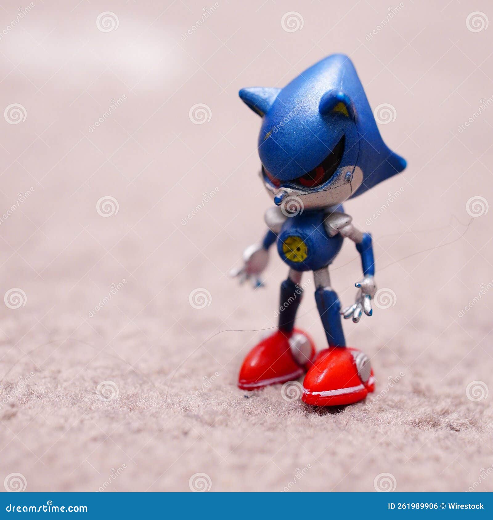 Plastic Metal Sonic Toy Figurine on a Floor Editorial Photo - Image of ...