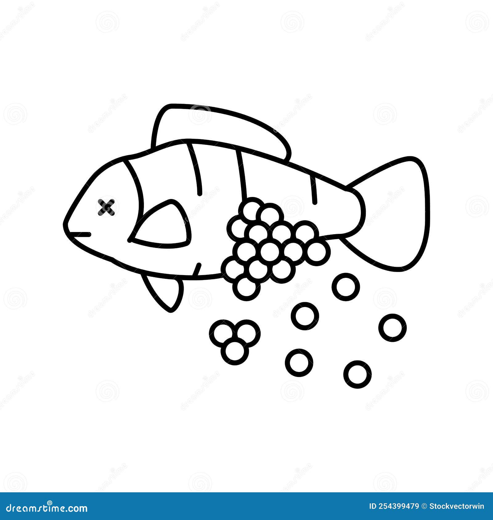 Plastic Microbeads in Fish Line Icon Vector Illustration Stock Vector ... Plastic Microbeads in Fish Line Icon Vector Illustration Stock Vector ...