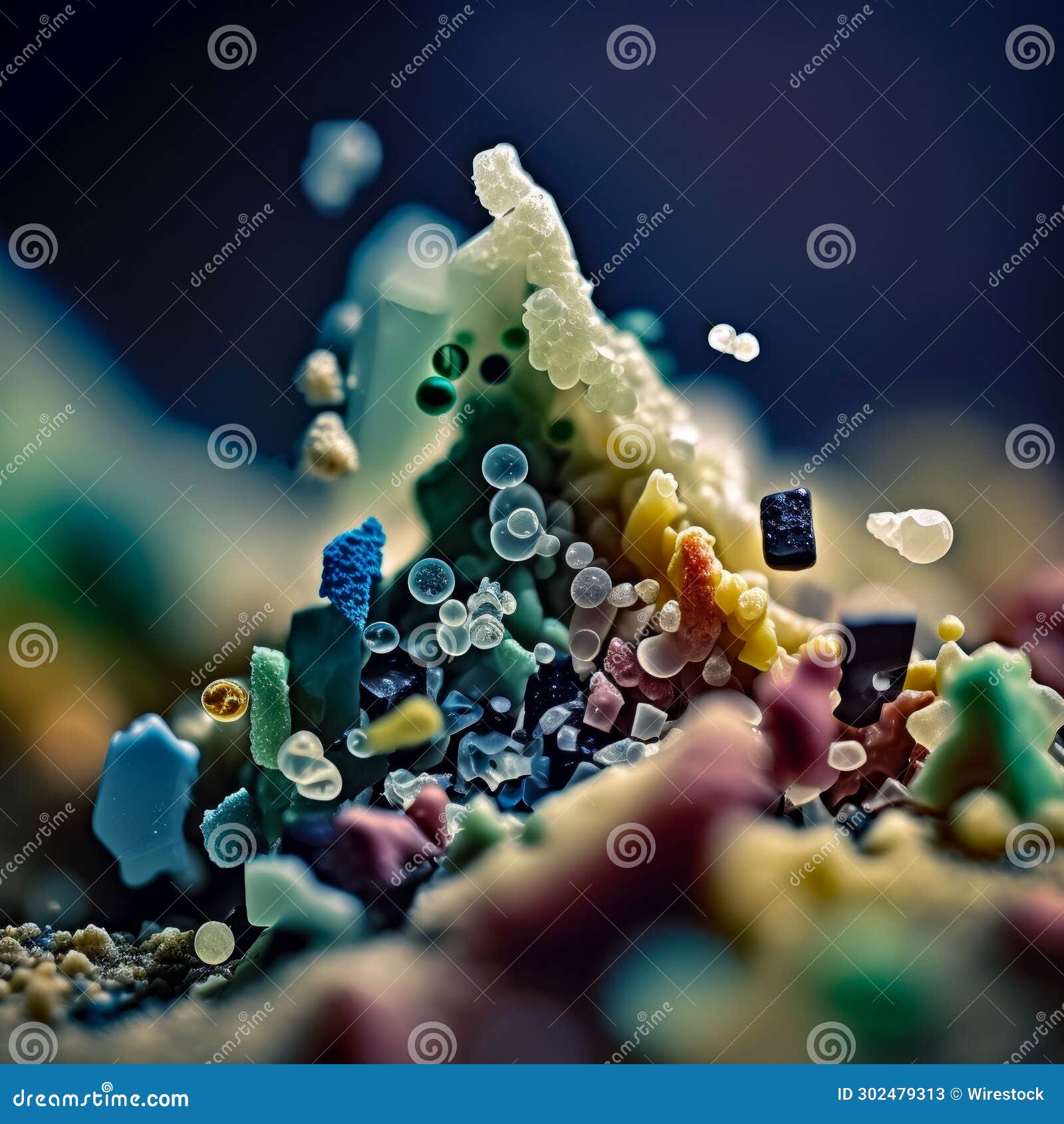 Plastic, Microplastic, Plastic Waste Micro Plastic Parts, Stock Image ...