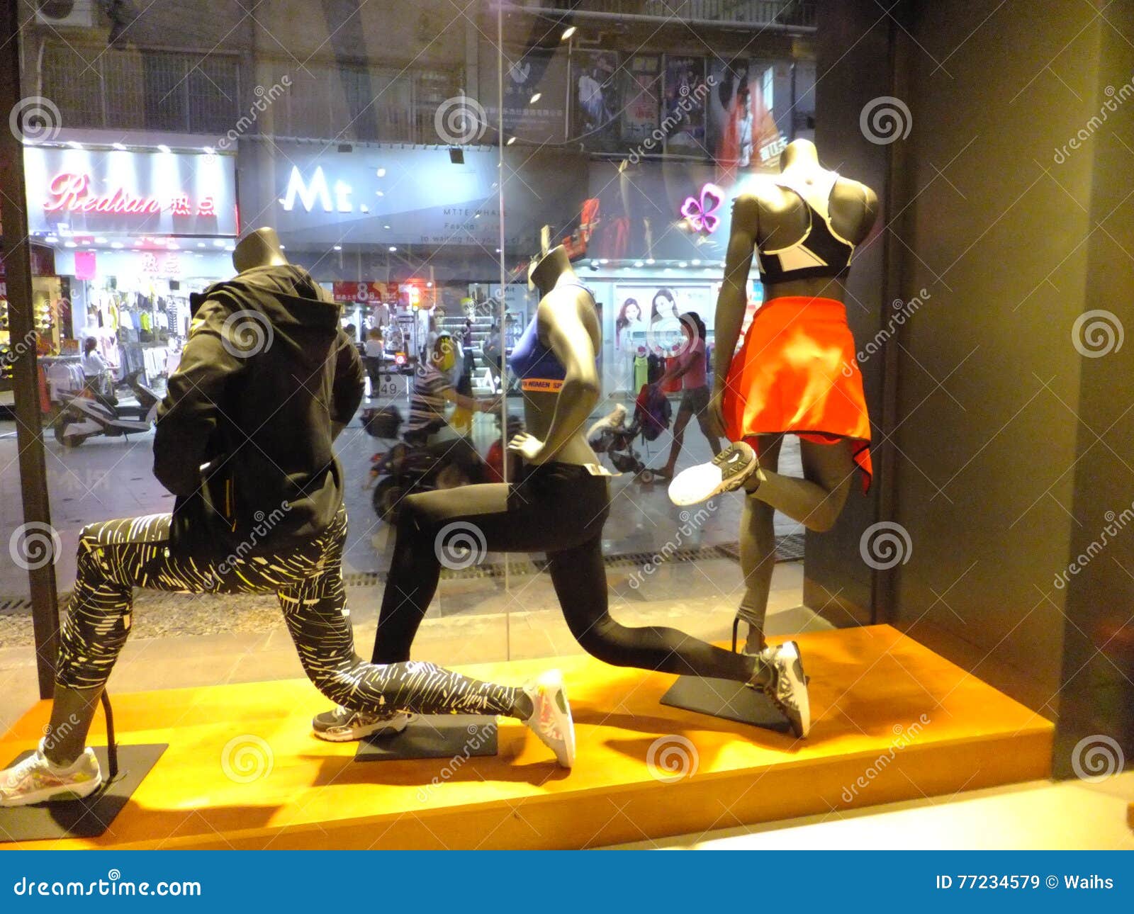 Plastic Model of Clothing Store Editorial Stock Image - Image of ...