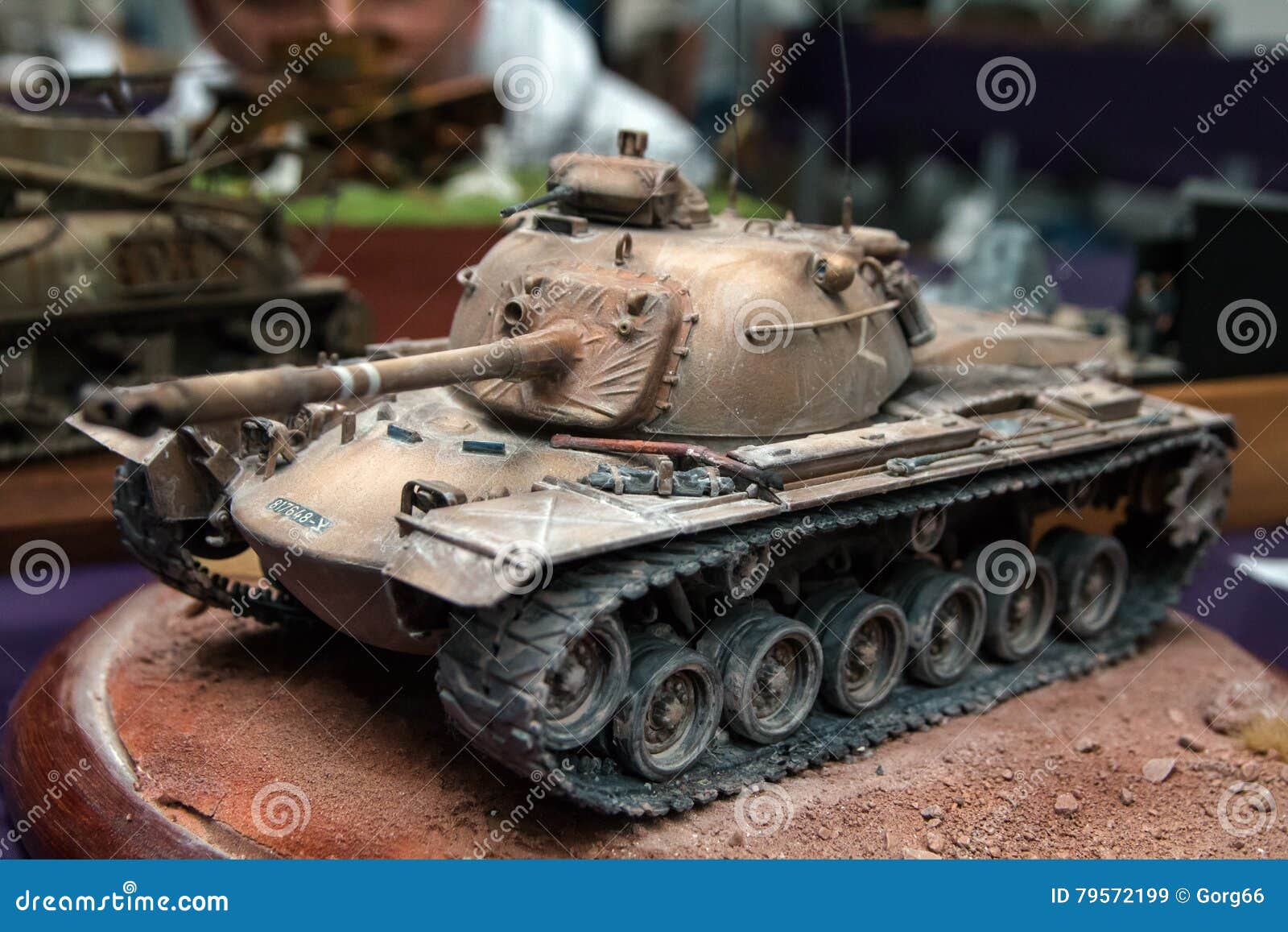 Plastic Model Tank Stock Image | CartoonDealer.com #79572199