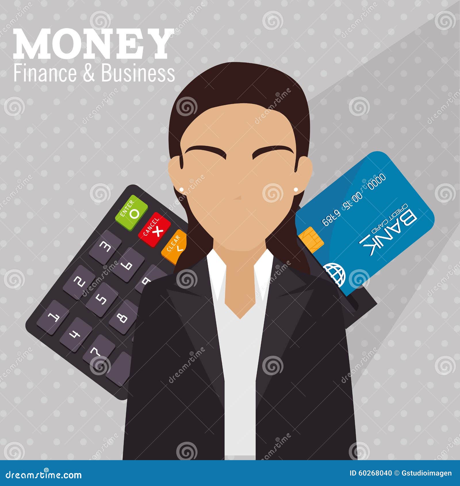 Plastic Money and Electronic Payment Stock Vector - Illustration of ...