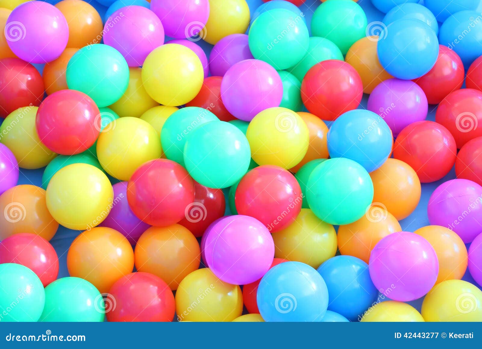 Plastic Multiple Color Balls Stock Image - Image of children, happy ...
