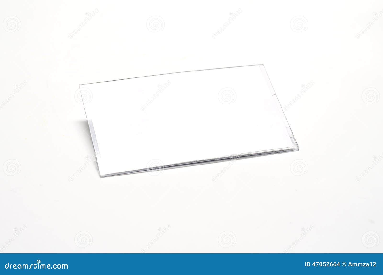 Plastic name tag stock photo. Image of meeting, blank - 47052664