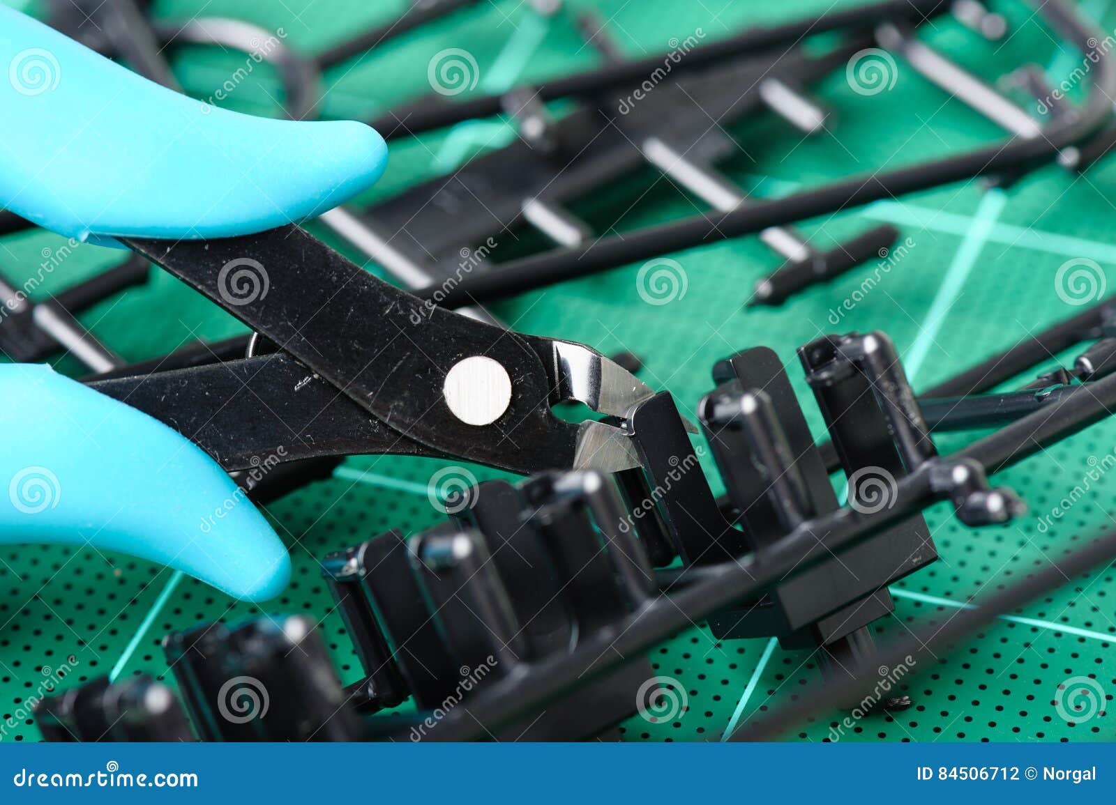 Plastic nippers stock photo. Image of nail, clipper, plastic - 84506712