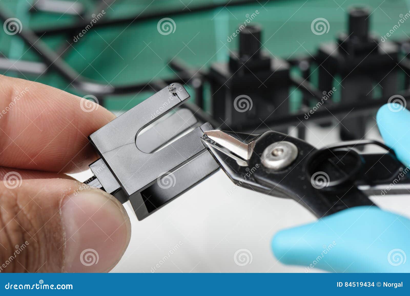 Plastic nippers stock photo. Image of equipment, nippers - 84519434