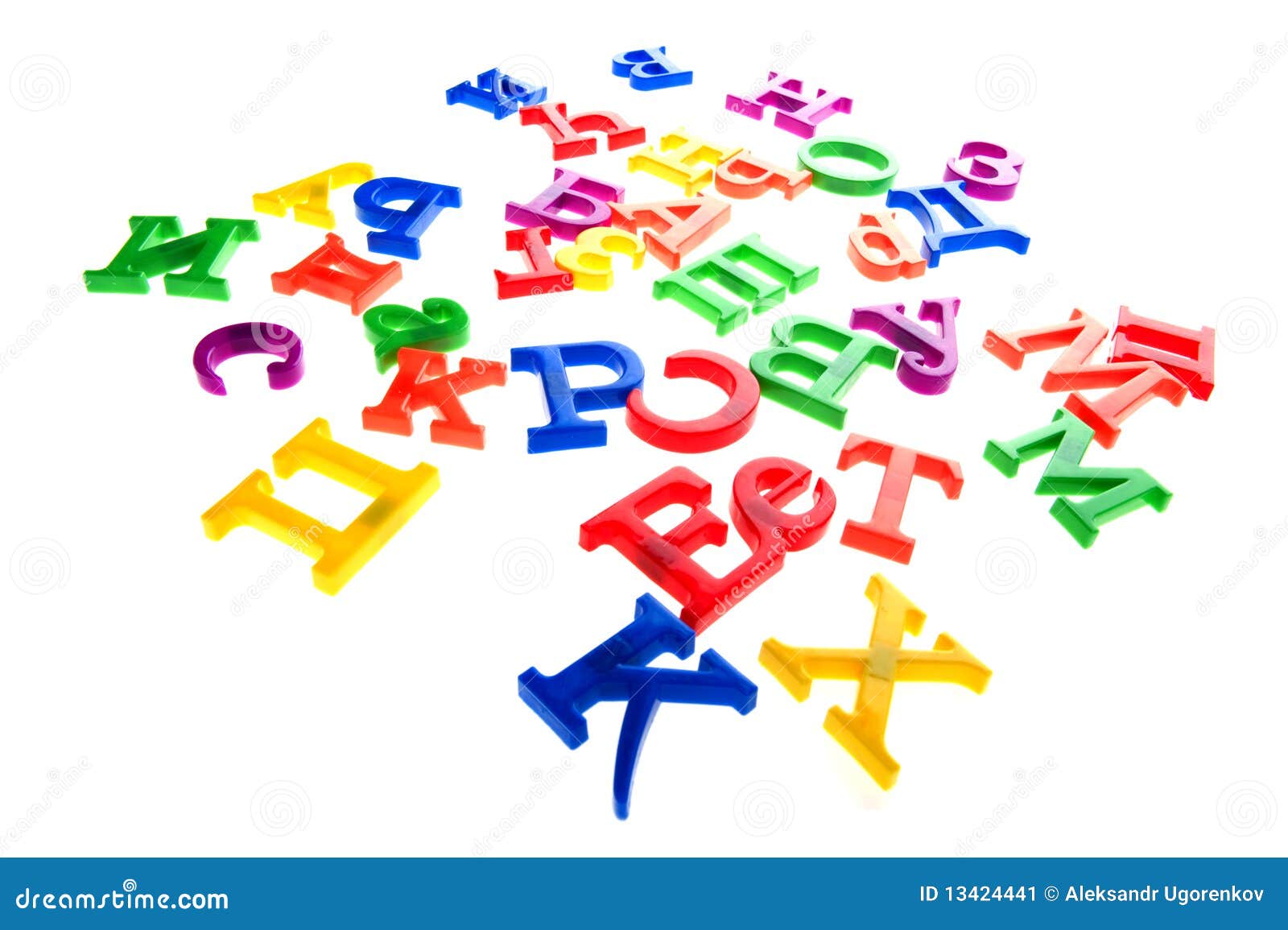 Plastic Numbers and Letters on White Stock Image - Image of language ...