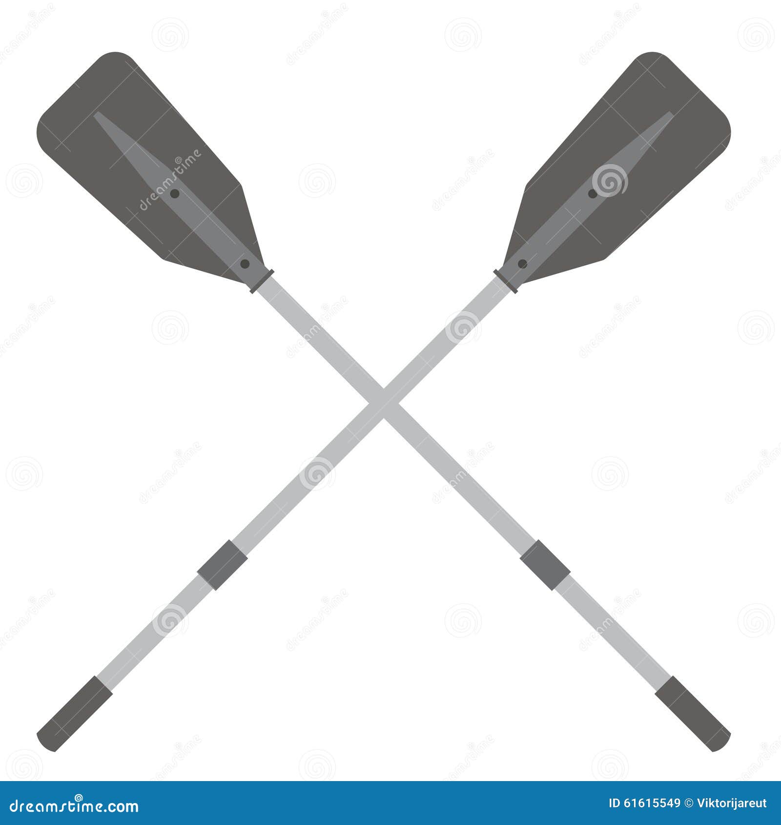 Plastic oars stock illustration. Illustration of extreme - 61615549