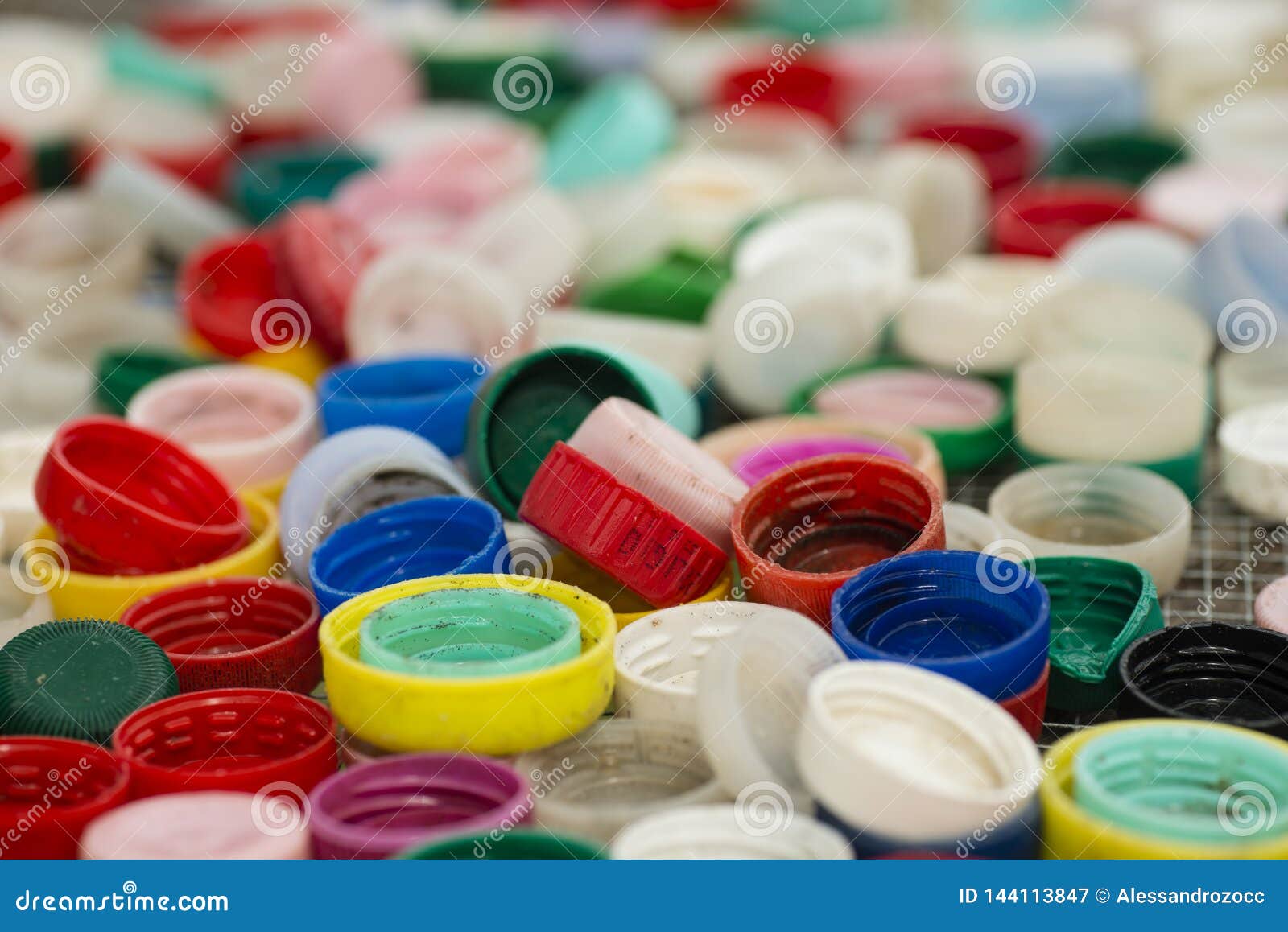 Plastic Objects Collected on Beach Stock Image - Image of marine ...