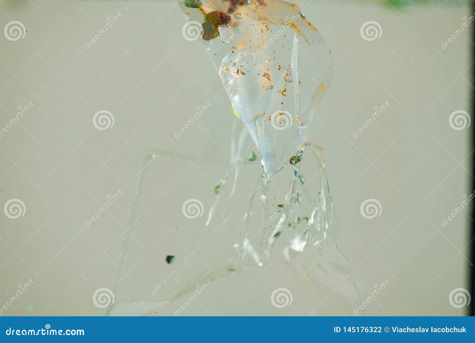 Plastic Package Placed in a Water and Presenting Problems of Global ...