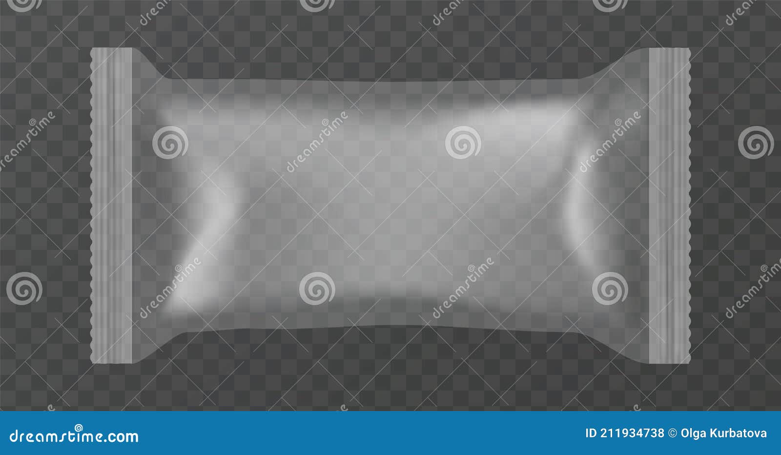 Transparent Candy Wrappers Set Isolated Clip Art Vector Illustration ...