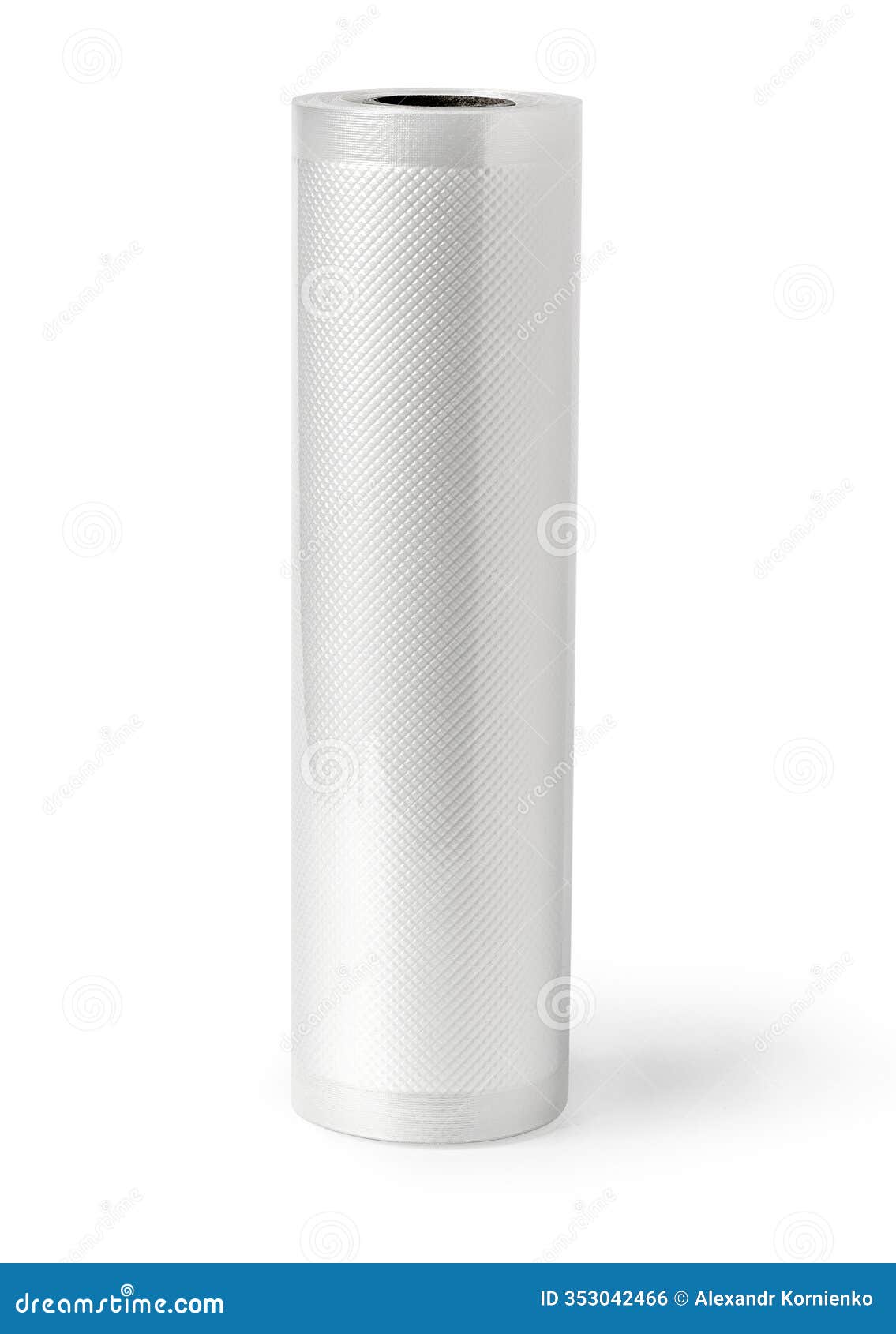 Plastic Packing Wrap Film Isolated Stock Photo - Image of equipment ...