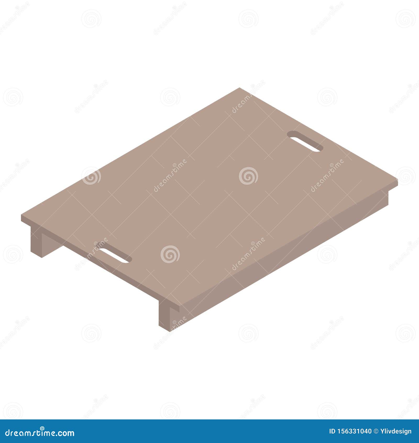 Plastic Pallet Icon, Isometric Style Stock Vector - Illustration of ...