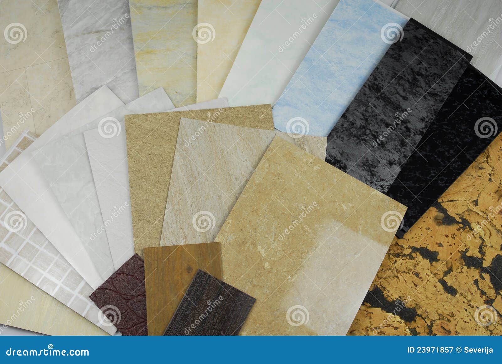Plastic Panels Marble Samples Stock Image - Image of beige, artificial ...