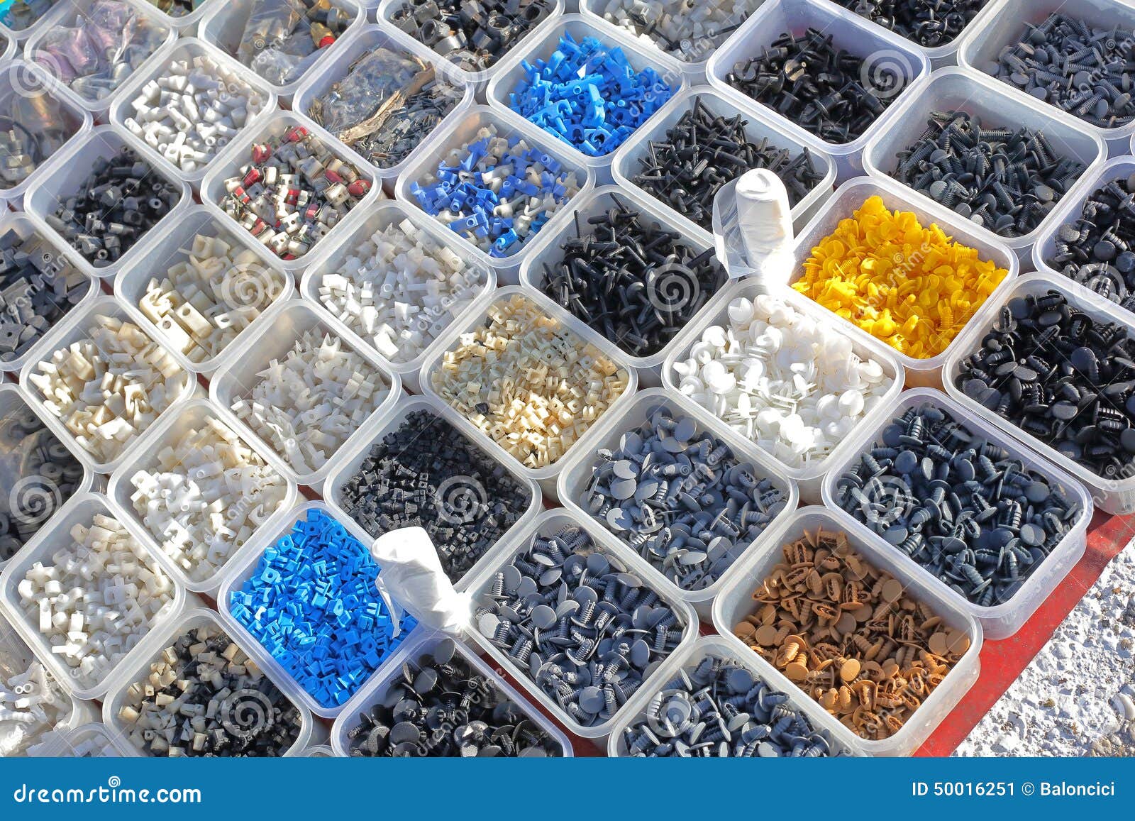 Plastic parts stock image. Image of workshop, plastic - 50016251