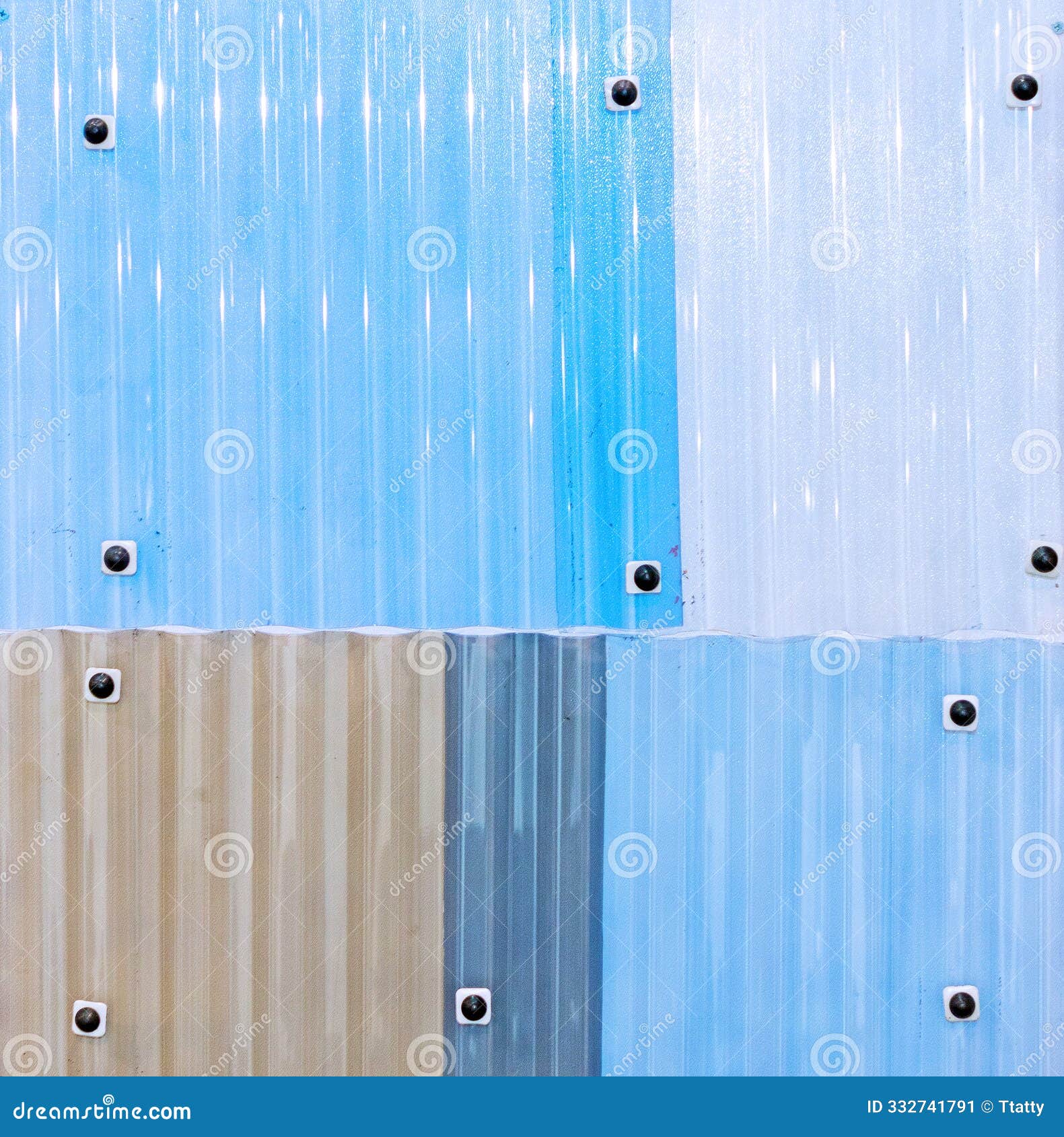 Plastic Pattern Wall Background Stock Image - Image of reflection ...
