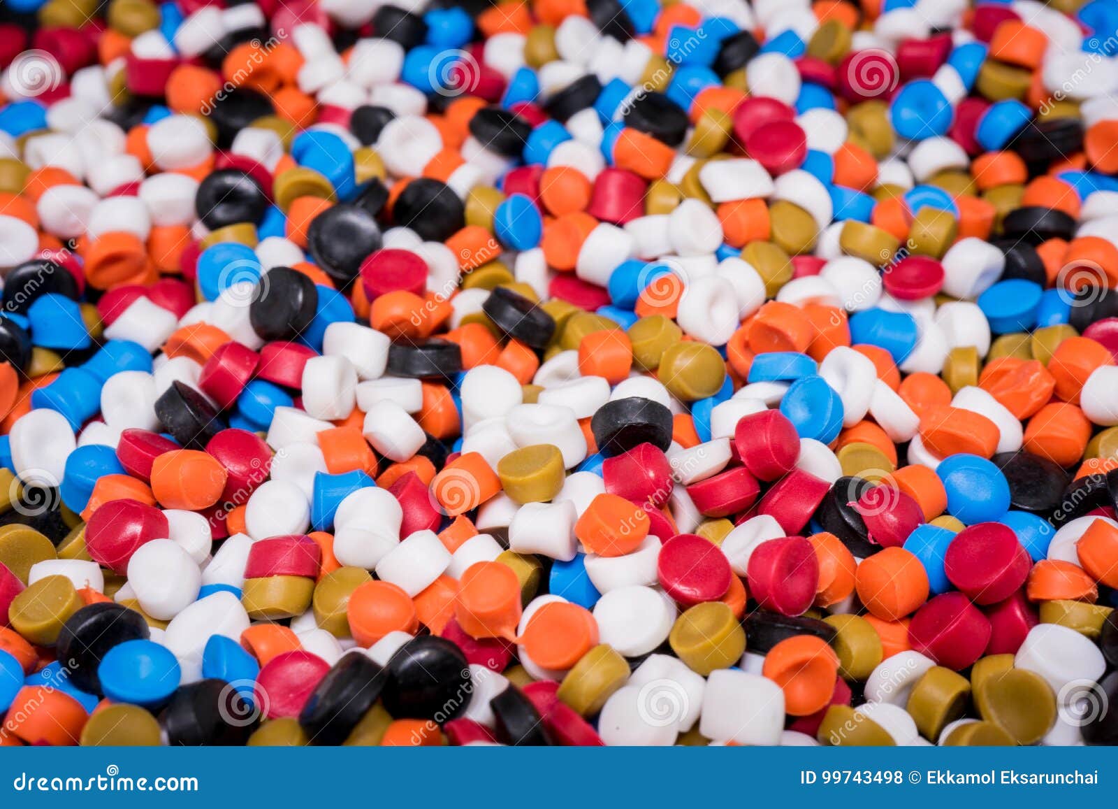Plastic pellet stock photo. Image of colorful, particle - 99743498