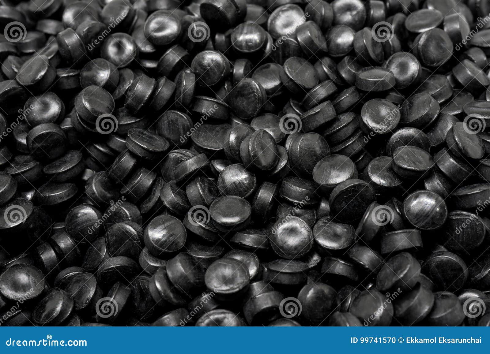 Plastic pellets. stock photo. Image of colorant, industry - 99741570