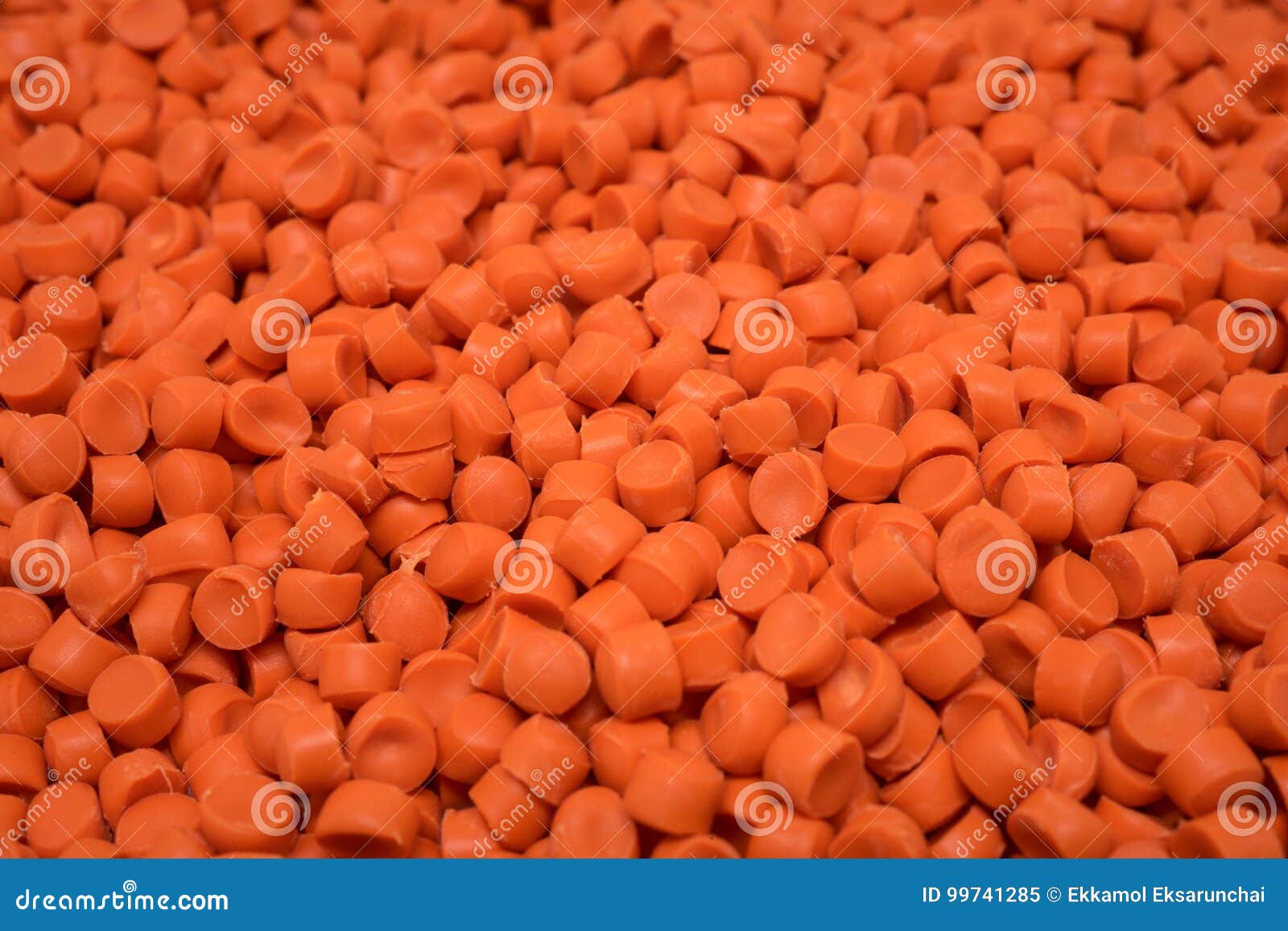 Plastic pellets. stock image. Image of dyed, petrochemical - 99741285