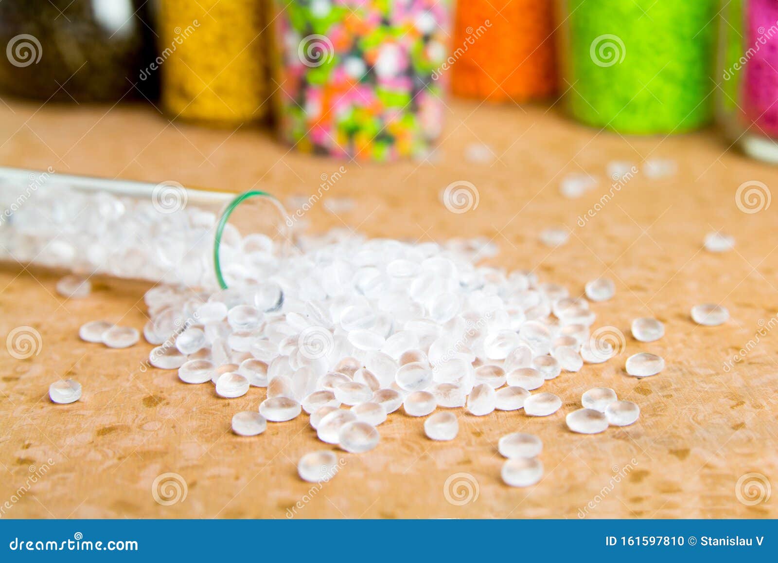 Plastic Pellets. Polyethylene Granules. Plastic Raw Material PE-HD. PE ...