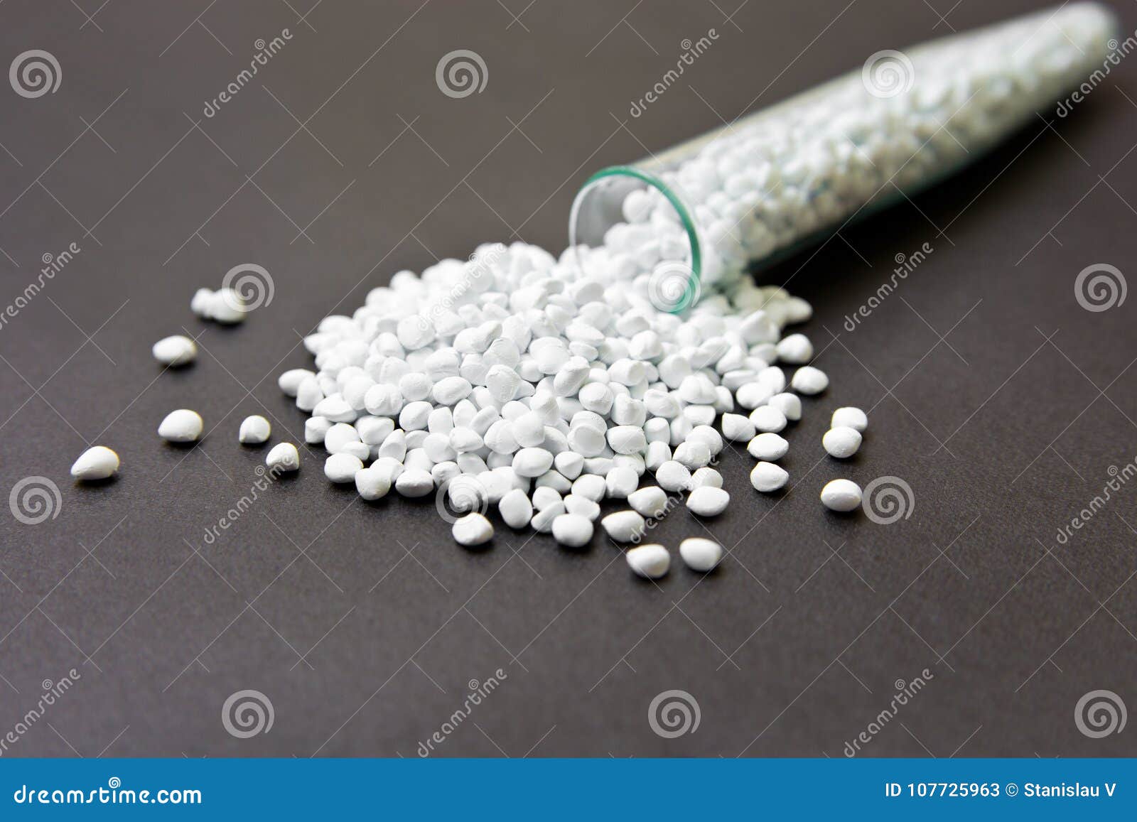 Plastic Pellets . Plastic Raw Materials in Granules for Industry Stock ...