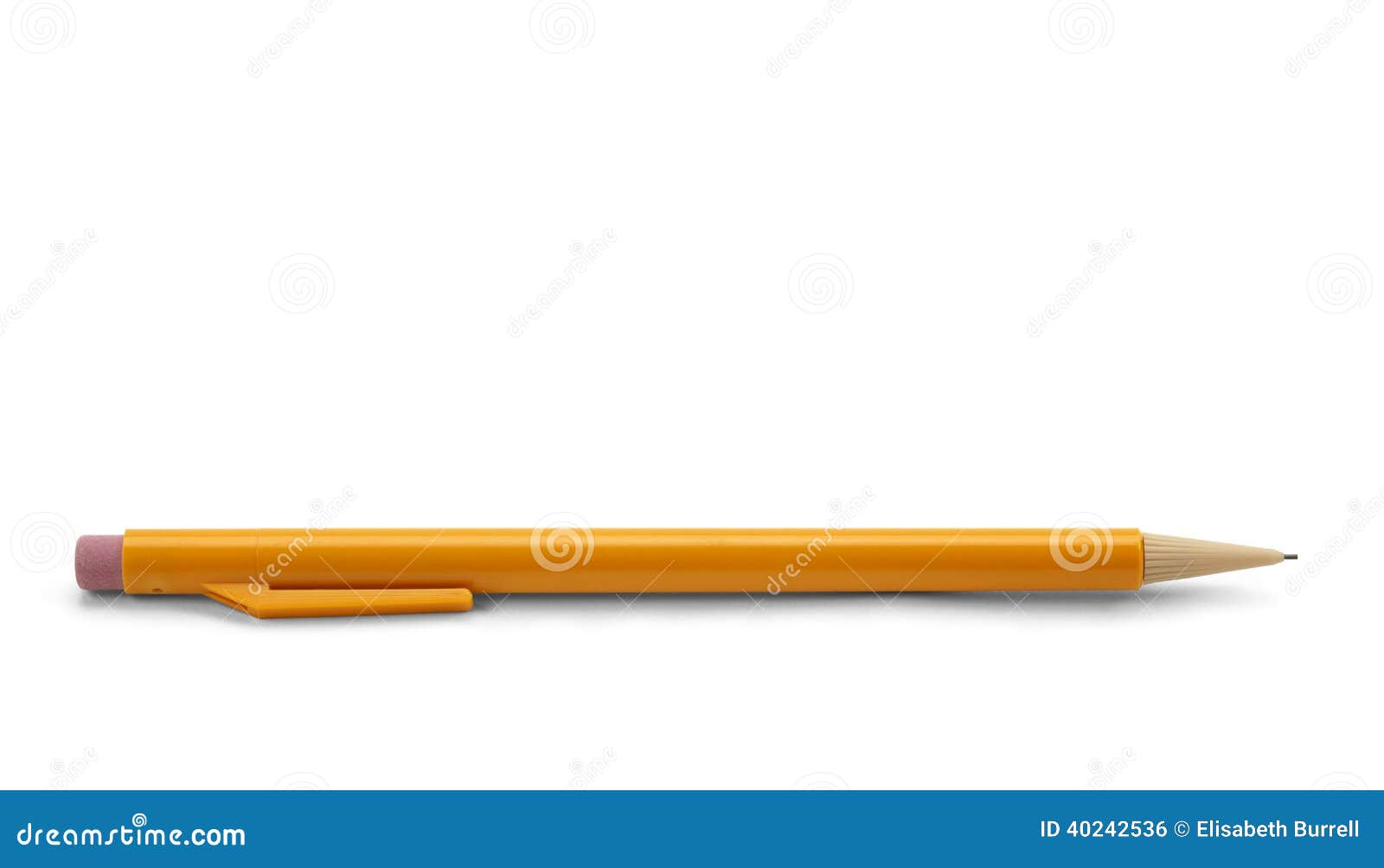 Plastic Pencil stock photo. Image of plastic, writing - 40242536