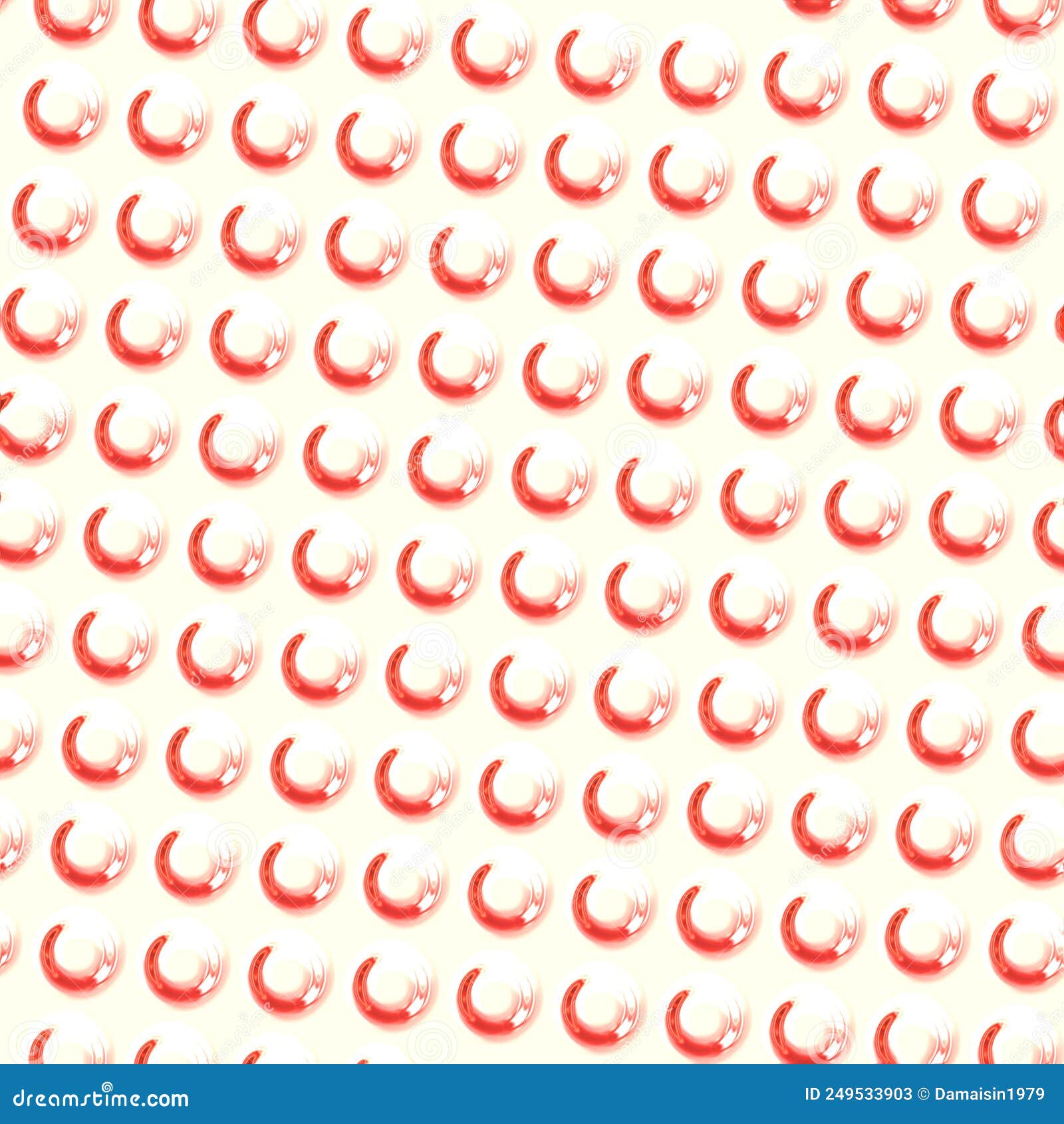 Plastic Pink Shapes, Forms. Abstract Background Stock Illustration ...