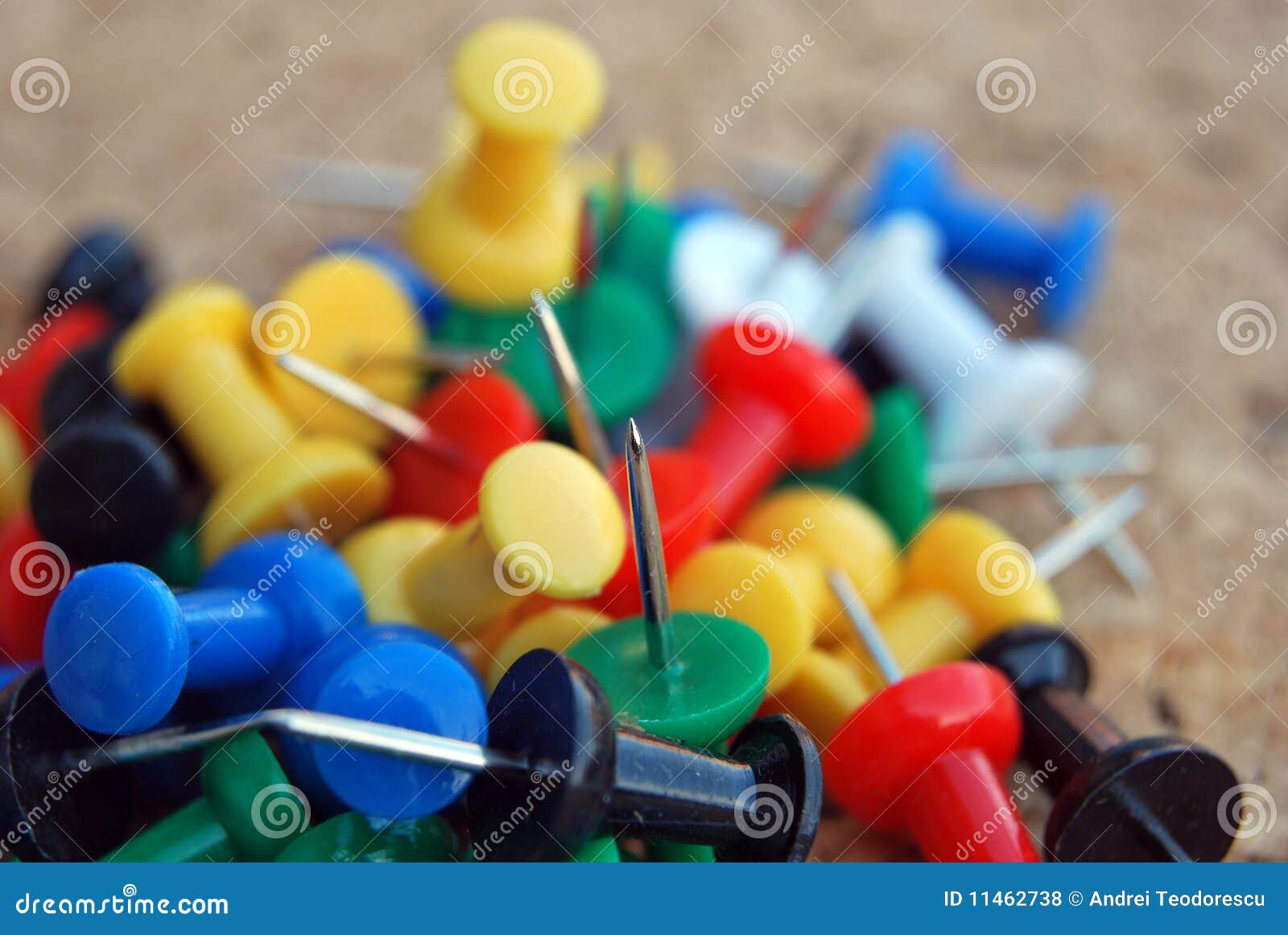 Plastic pins stock photo. Image of timer, concept, measurement - 11462738