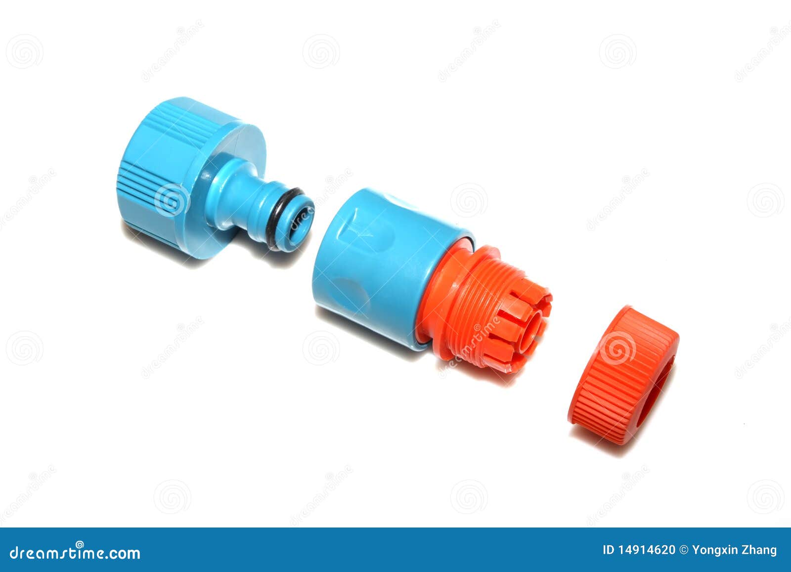 Plastic pipe fittings stock photo. Image of background - 14914620