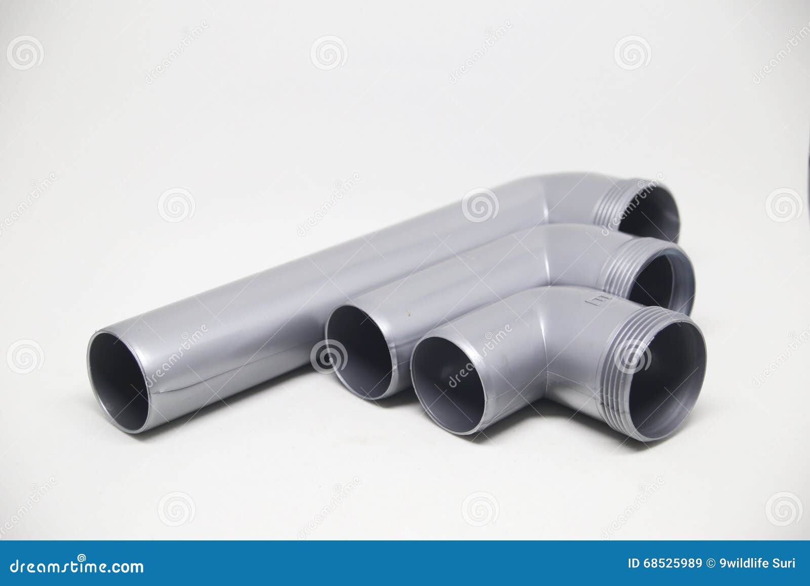 Plastic pipe stock image. Image of isolate, plastic, object - 68525989