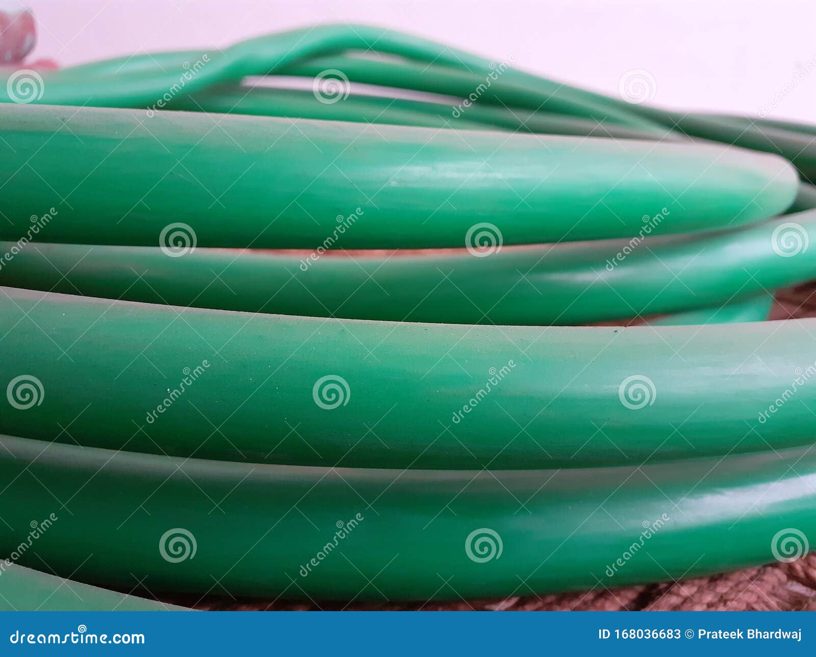 Plastic Pipe for Water Supply Stock Image - Image of pipe, fold: 168036683