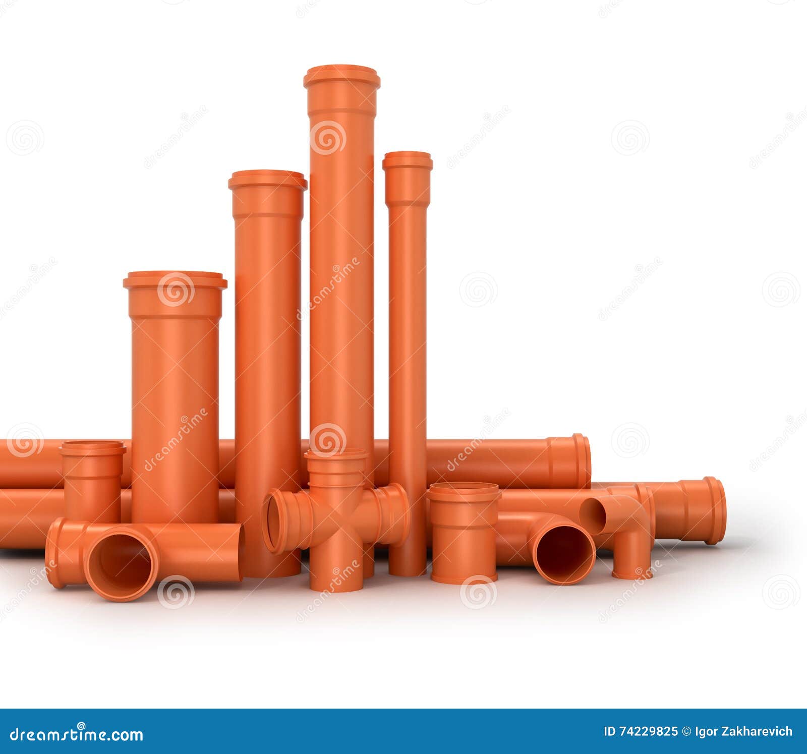 Plastic Pipe Background. Royalty-Free Stock Photo | CartoonDealer.com ...