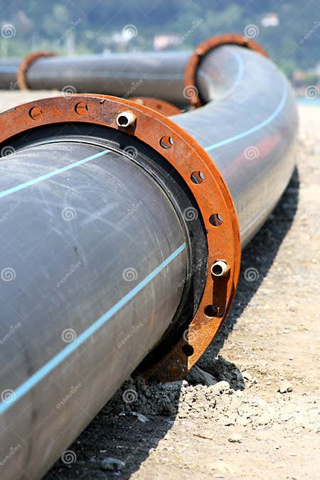 Plastic pipeline stock photo. Image of chemical, business - 9268128