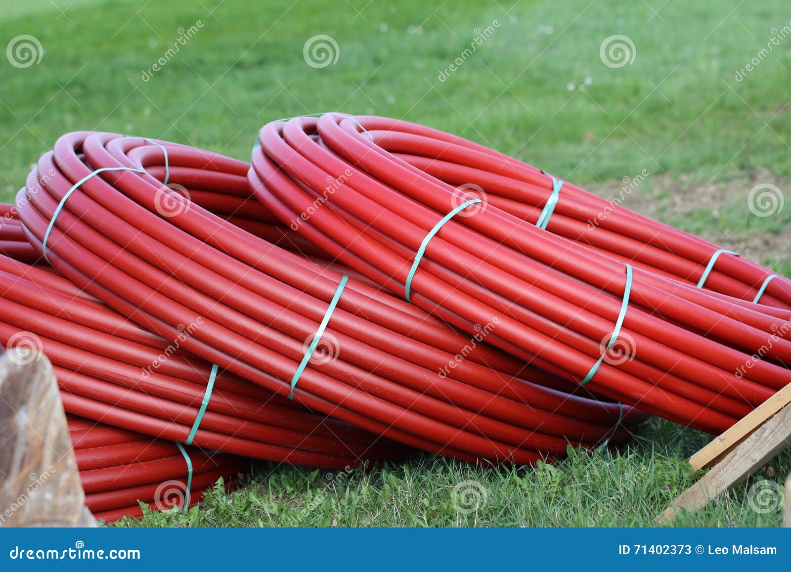 Plastic pipes stock image. Image of site, circle, construction - 71402373