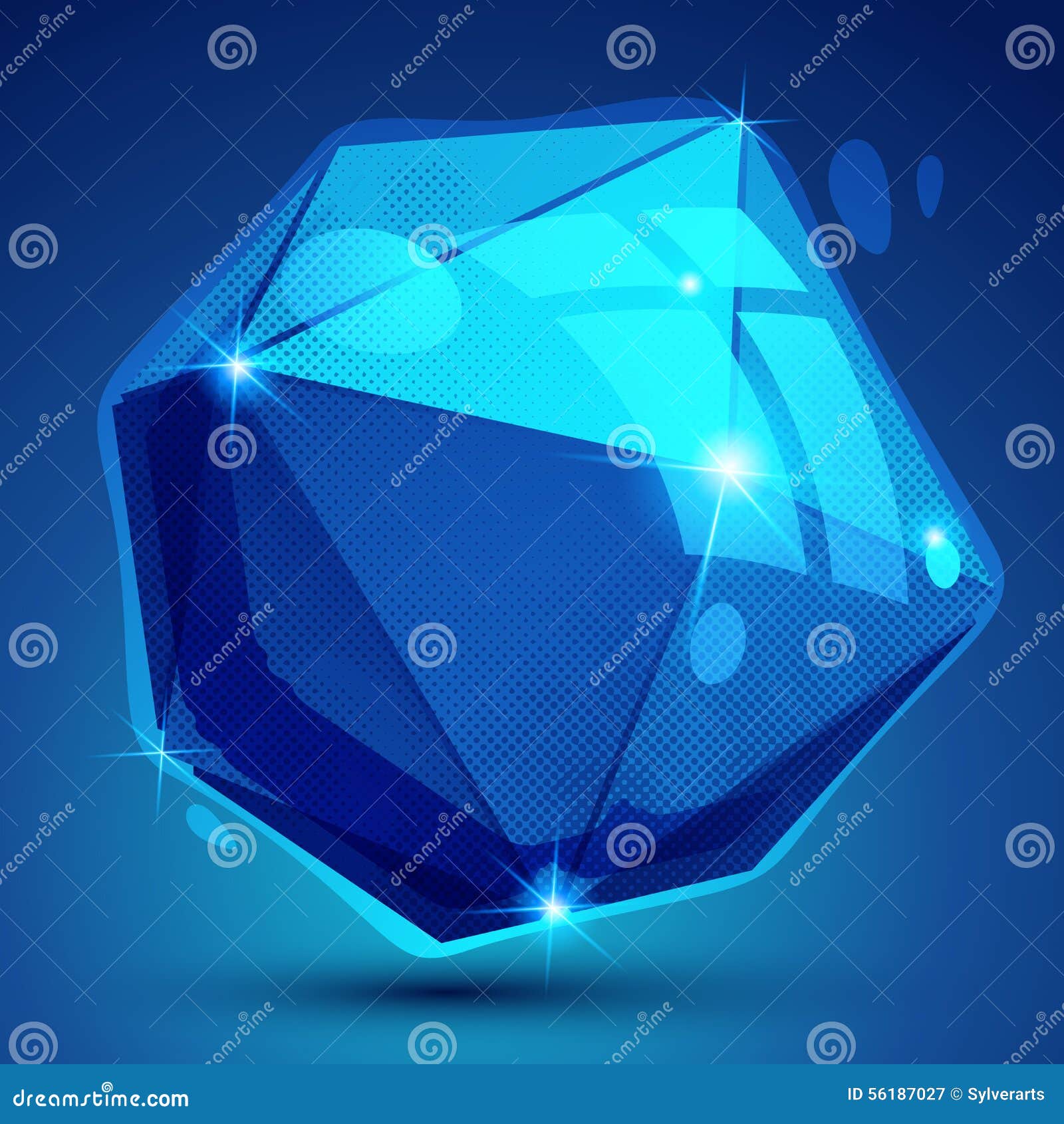 Plastic Pixilated 3d Shiny Object, Bright Deformed Synthetic Element ...