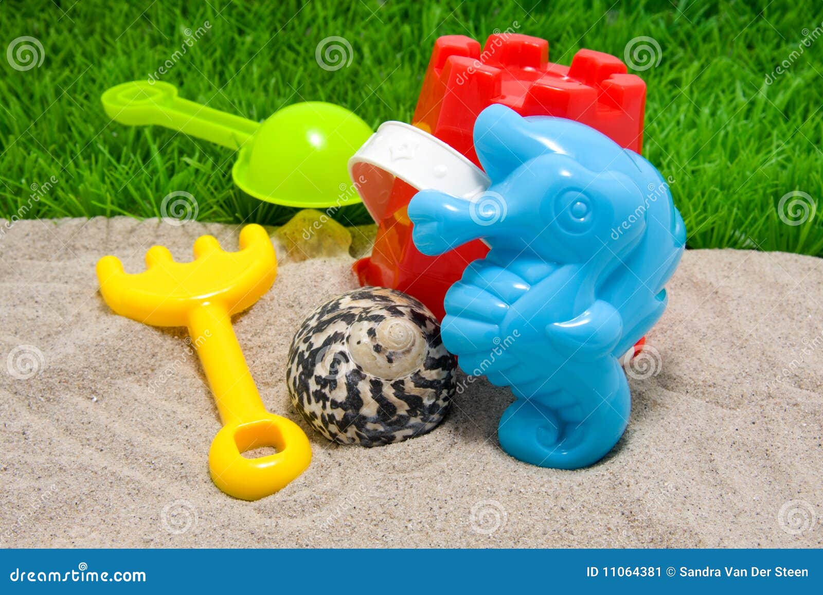 Plastic Play Toys for Beach Stock Image - Image of play, holiday: 11064381