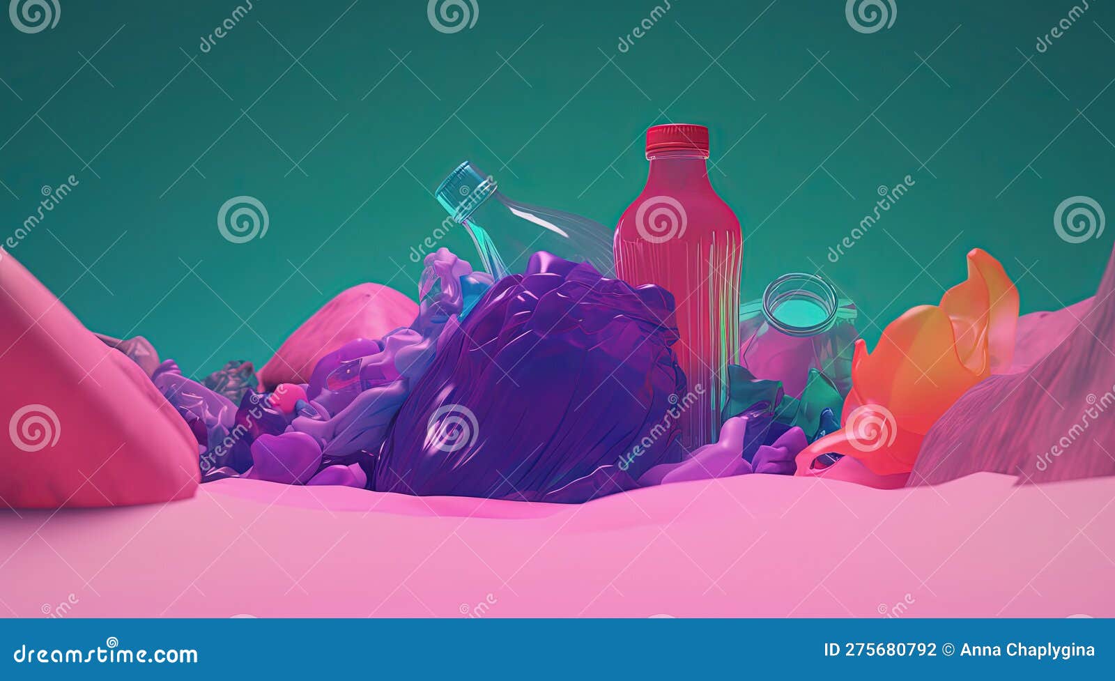 Plastic Pollution Abstract Background. Waste Managment, Recycling ...